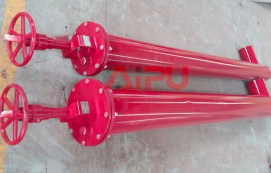 Mud tank suction valve and dump valve delivery - AiPu Solid Control