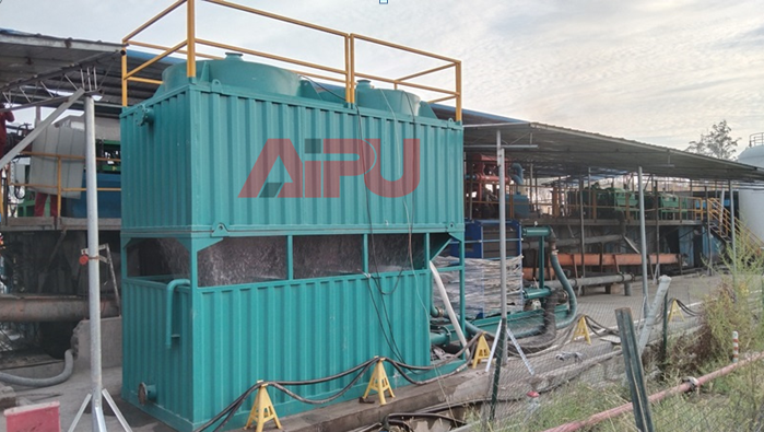 Geothermal rig mud cooling system - AiPu Solid Control